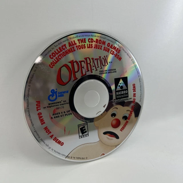 OPERATION - GENERAL Mills Cereal Game (PC CD-Rom, 2000) Disc Only $7.90 ...