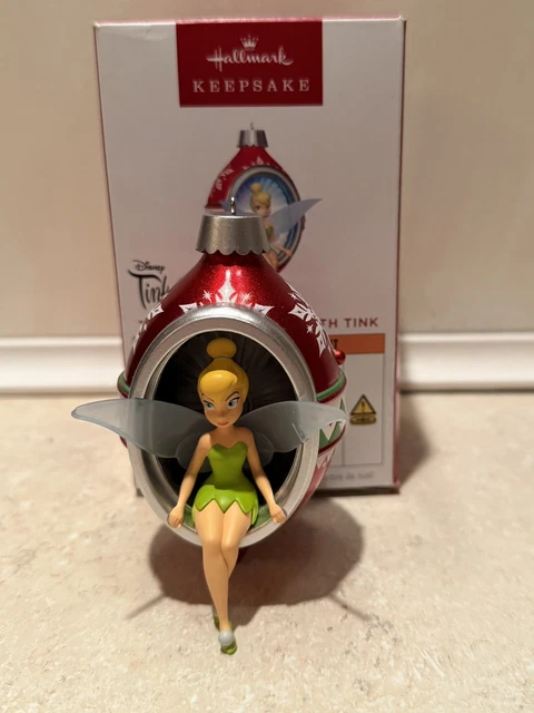 HALLMARK KEEPSAKE 2025 Trimming the Tree with Tink Disney Magic Light ...