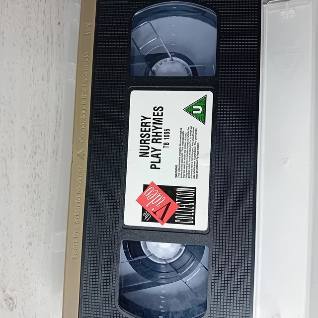 NURSERY PLAY RHYMES Elizabeth Watts Vhs - Rare Retro Video Tape £36.42 ...
