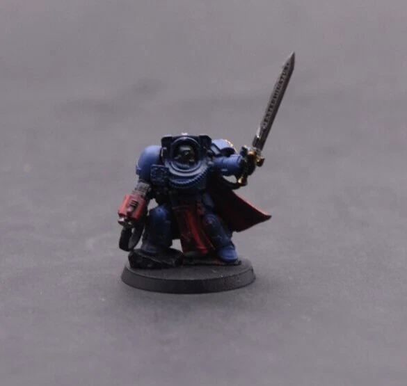 WARHAMMER 40K CLASSIC Space Marine Captain In Terminator Armour METAL ...