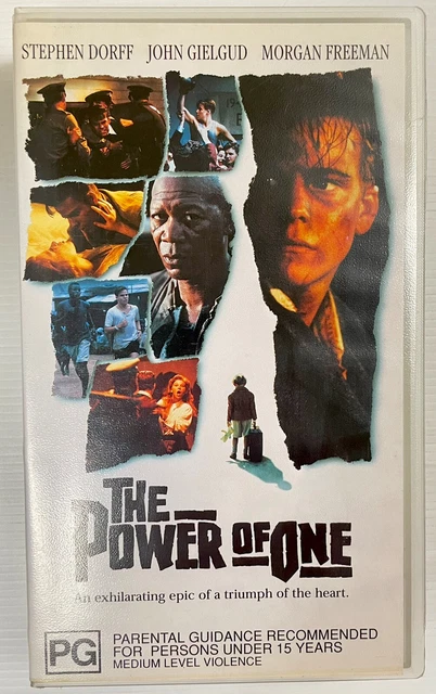 THE POWER OF One VHS Video Cassette Tape PAL PG 1992 Clear Small Box ...