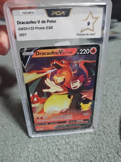 CARTE POKEMON DRACAUFEU v de peter pca 9 Swsh133 Promo EUR 40,00 ...