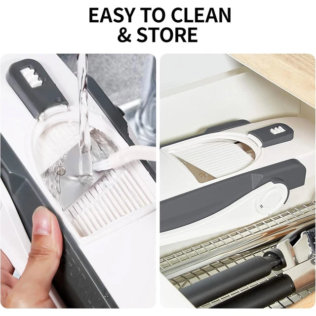 VEGETABLE CHOPPER KITCHEN Mandoline Vegetable Cutter Salad Slicer Fruit ...