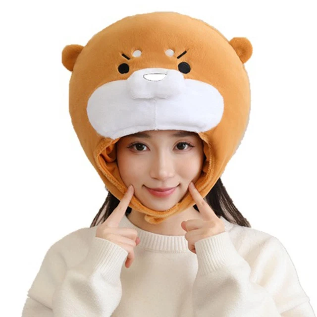 ANIMAL SHAPED PLUSH Cap Photo Props for Party Photography Dress-up ...
