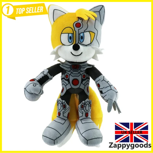 30CM SONIC THE Hedgehog Plush cyborg Sonic Cute Gift Soft Toy for Kid ...