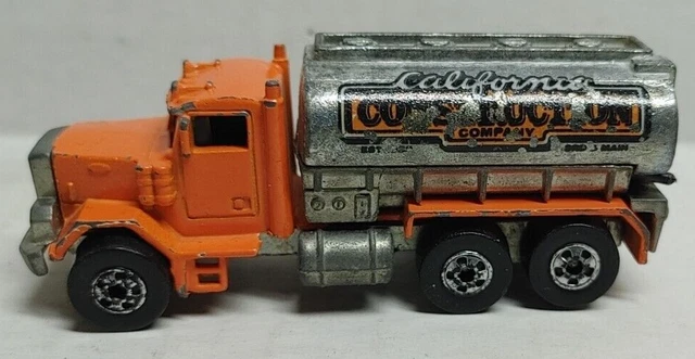 VINTAGE HOT WHEELS Peterbilt Tanker 1979 $9.00 - PicClick CA