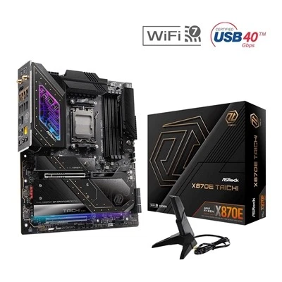 ASROCK X870E TAICHI Amd Am5 Socket Motherboard E-Atx 4X Ddr5 Slots 4X M ...