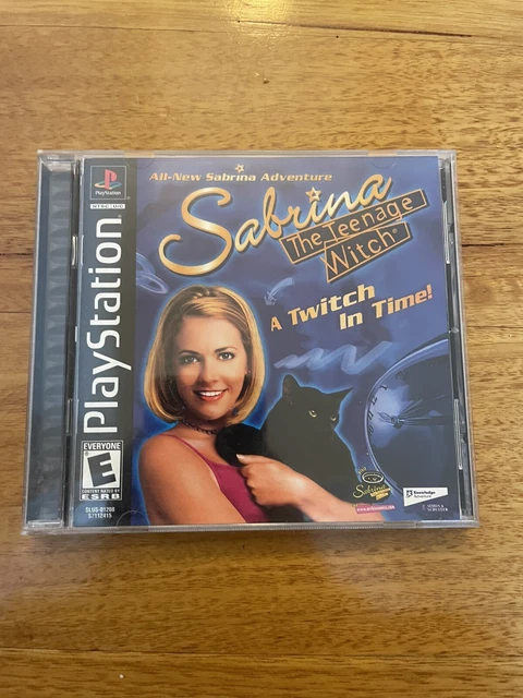 SABRINA THE TEENAGE Witch A Twitch in Time! PlayStation Game NTSC CIB ...