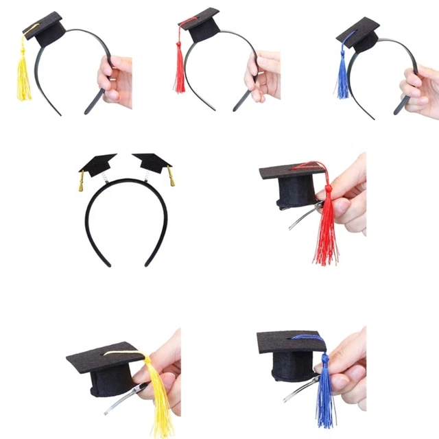 GRADUATION SEASON HEADBAND for School Graduates Graduation Hat Duckbill ...