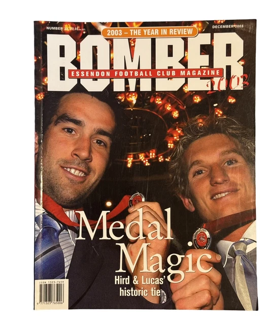 ESSENDON FOOTBALL CLUB - Bomber Magazine ~ December 2003 EUR 12,40 ...