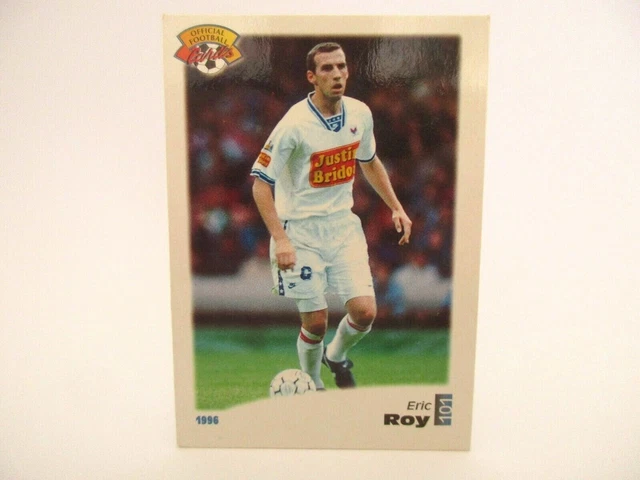 CARTE PANINI OFFICIAL Football Cards 1996 N°101 Eric Roy Lyon EUR 1,99 ...