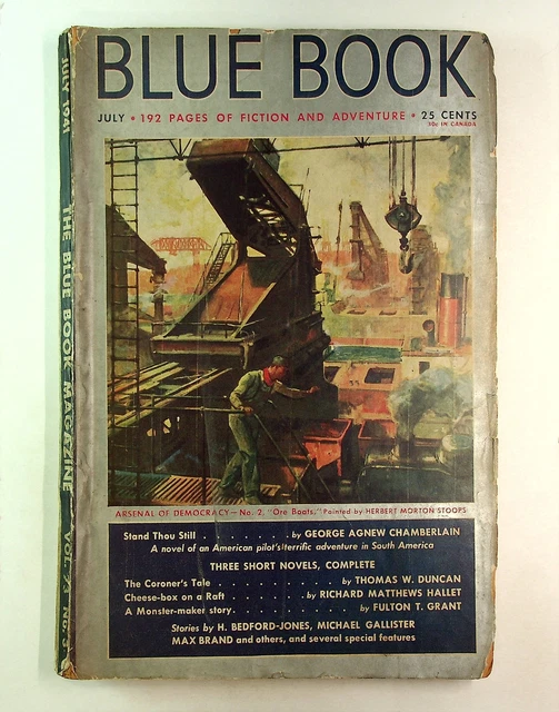 BLUE BOOK PULP / Magazine Jul 1941 GD/VG 3.0 £30.06 - PicClick UK