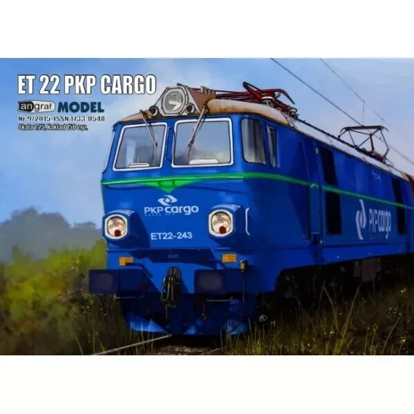 CARD PAPER MODEL Kit ANGRAF LOCOMOTIVE ET22 PKP CARGO Scale 1/25 £22.90 ...