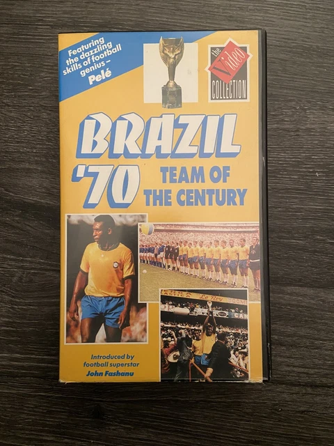 BRAZIL 70 TEAM Of The Century Pele World Cup Football Pal Vhs Video £3. ...