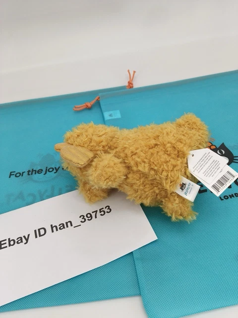 JELLYCAT AMUSEABLES SNOW Dragon 18cm Soft plush toy new with tags dust ...