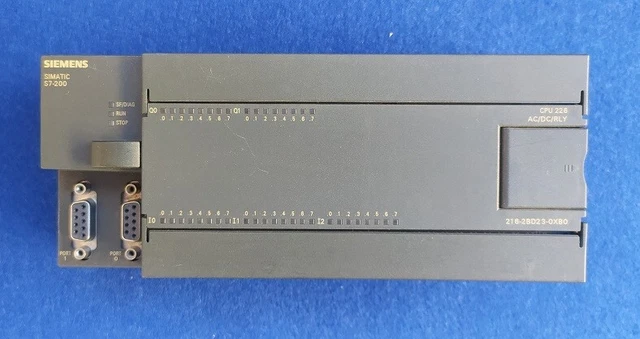 SIEMENS SIMATIC S7-200 CPU 226 85-264VAC Source ESS7 216-2BD23-0XB0 EUR ...