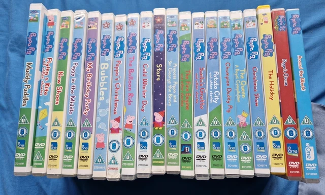 PEPPA PIG ULTIMATE Collection 20 DVD set boxset minus box 1088 minutes ...