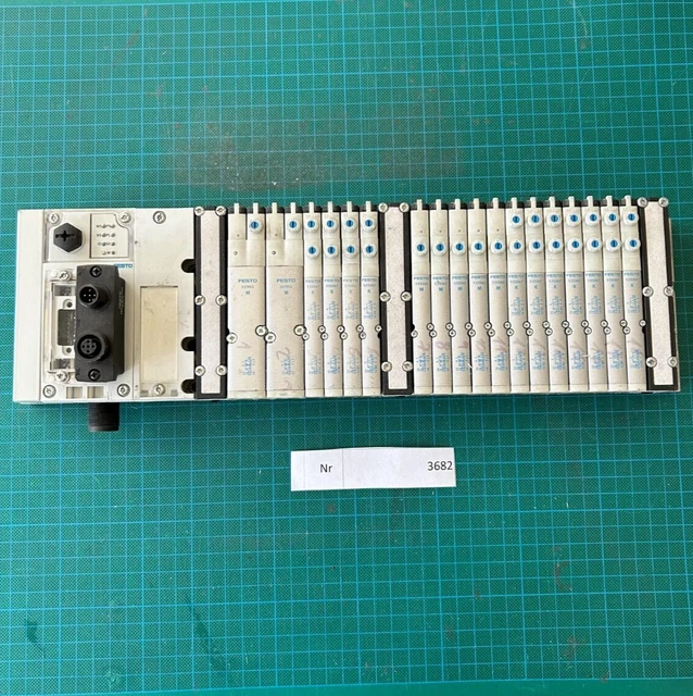 FESTO VENTILINSEL BUSKNOTEN + Ventile CPX-FB14 + VMPA1-M1H-K-PI + VMPA1 ...