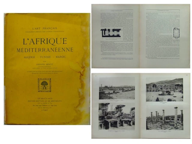 L'AFRIQUE MEDITERRANEENNE - 1931 - Algerie Tunisie Maroc, Fernand ...