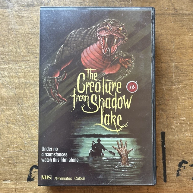 THE CREATURE FROM the Shadow Lake - big box vhs video tape - Cult ...