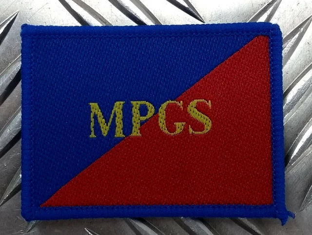 GENUINE BRITISH ARMY MPGS Military Provost Guard Service TRF Patch ...