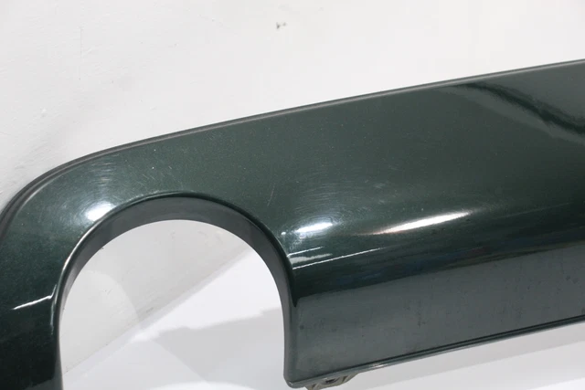 AUDI TT 8N Mk1 Lower Rear Spoiler Valance Diffuser Twin Exit Green LZ6X ...