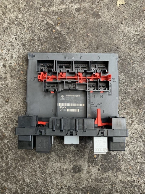 AUDI VW BODY Control Module Unit (Bcm) Ecu 8P0907279F Bosch Relay Board ...