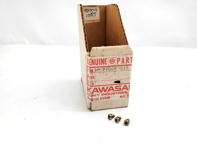 3 NEW KAWASAKI 79-82 KZ1000 SHAFT CSR METERS SPEEDO SCREWS NOS 92009 ...