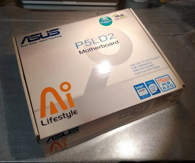 ASUS P5LD2 [REV. 2.01G] +2GB [LGA-775 Socket] Boxed Motherboard £66.79 ...