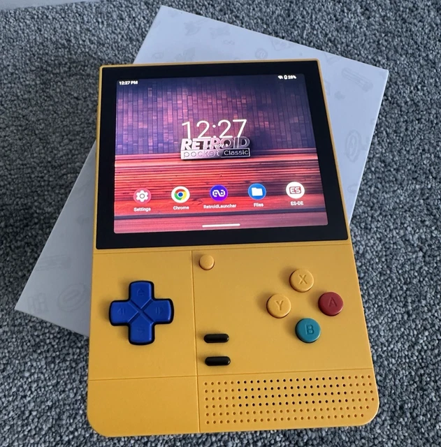 RETROID POCKET CLASSIC Retro Handheld Gaming Console 4inch AMOLED 6GB ...