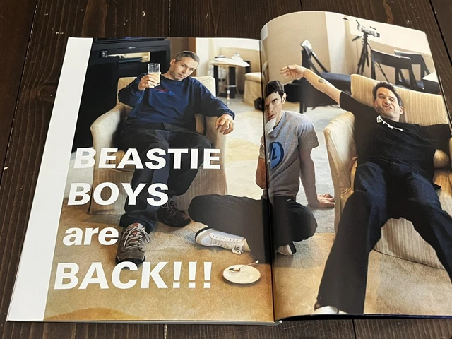 2004 BEASTIE BOYS Special Issue Rockin'on July Japanese Music Magazine ...