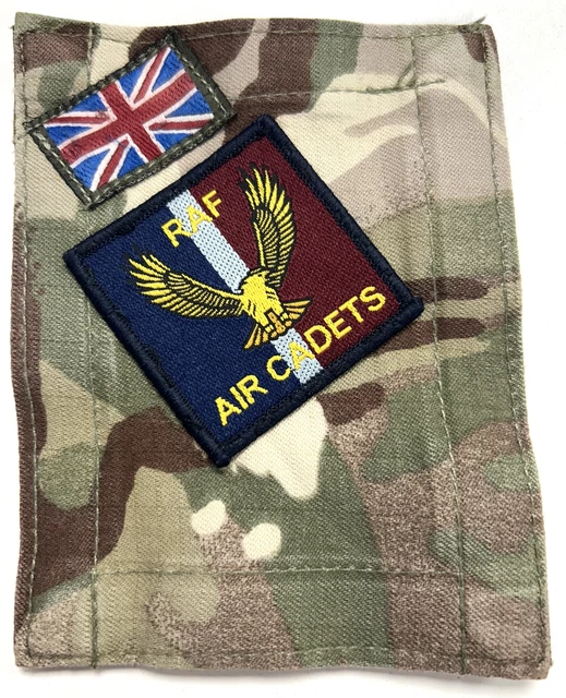 BRITISH MILITARY ISSUE RAF Royal Air Force Cadets MTP TRF Union Jack ...