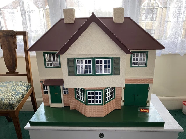 TRIANG VINTAGE DOLLS House No 91 Restored 1/12 Scale £156.71 - PicClick UK