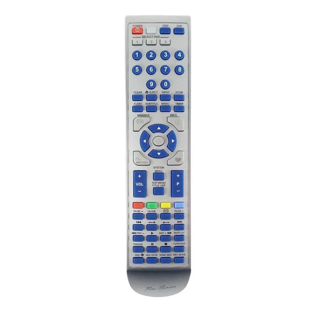 NEW RM-SERIES REPLACEMENT DVD Recorder Remote Control for Sony RDR ...