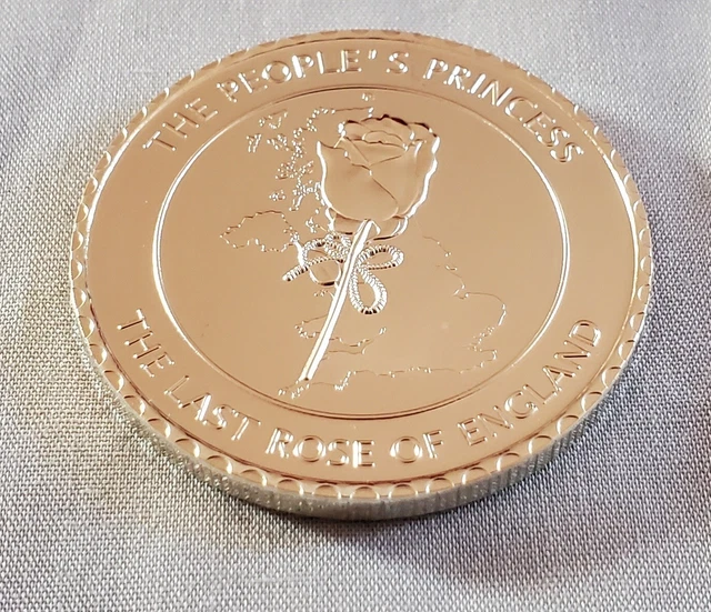 PRINCESS DIANA SILVER Coin Spare Prince Charles William Harry George ...