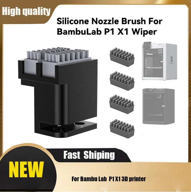NOZZLE BRUSH WIPER Silicone Brush For Bambu Lab X1 P1 3D Printer Wiping AAU $13.19 - PicClick AU