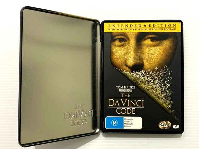 THE DA VINCI Code DVD Metal Box Steelbook Extended Edition PAL Region 4 VGC RARE $25.00 ...