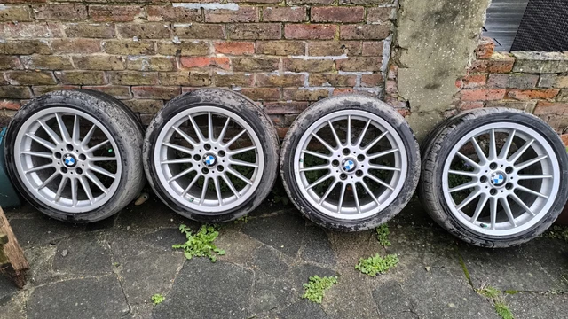 18& ALLOY WHEEL SET BMW 3 SERIES E46 STYLE 32 8Jx18 ET47 8.5Jx18 ET50 ...