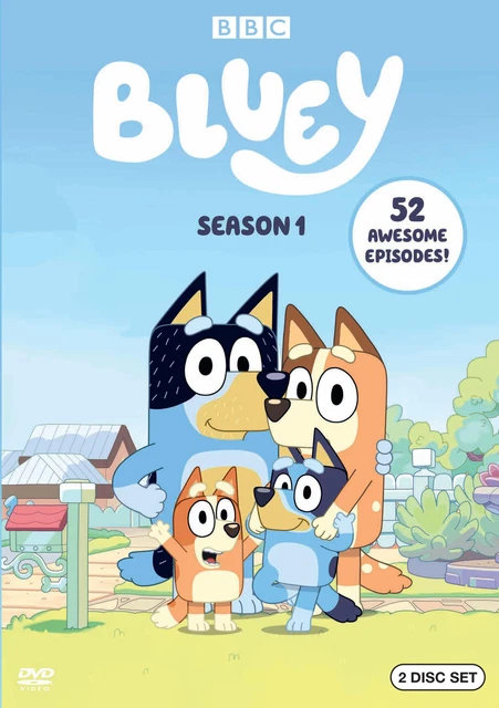 BLUEY-SEASON 1 (DVD/2 Disc/Bbc/52 Episodes) New Dvd £27.31 - PicClick UK