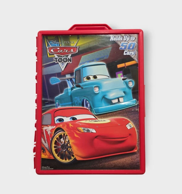 DISNEY PIXAR CARS Toon 50 Car Carrying Case | Tara Toy Corp - Used £22. ...