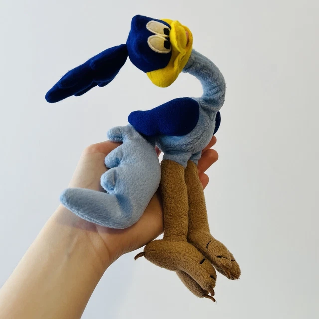 VINTAGE WARNER BROS Studio Road Runner Looney Tunes Soft Plush Teddy ...
