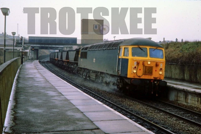 35MM SLIDE BR British Rail Diesel Loco Class 56 56079 Retford 1981 ...