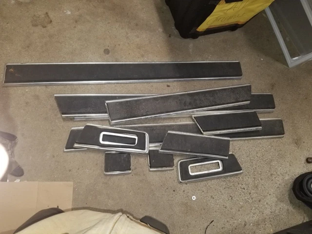 81-90 DODGE RAM Truck Side Trim Moldings Extended Cab OEM D150 D250 ...