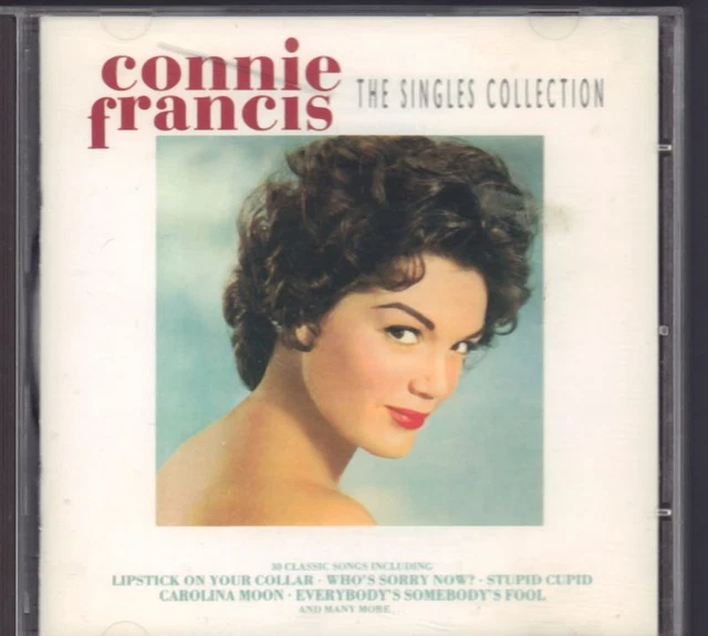 CONNIE FRANCIS(CD ALBUM)THE Singles Collection-Polygram TV-519 131 2-UK ...