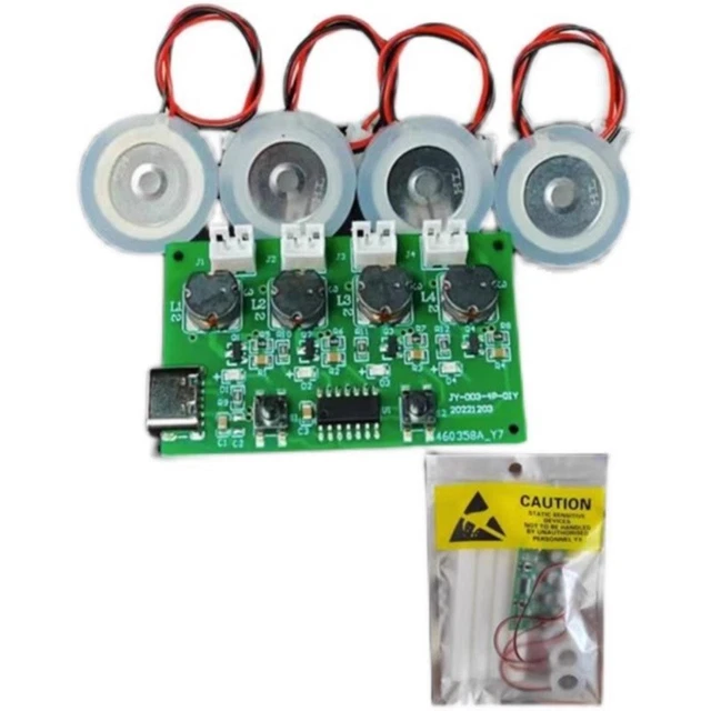 HUMIDIFIER MODULE DRIVER Board PCB Texture for Projects and Moisture ...