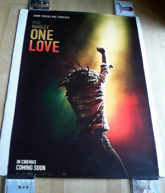 BOB MARLEY: ONE LOVE-ORIGINAL FILM POSTER ONE SHEET (27"x 40") KINGSLEY ...