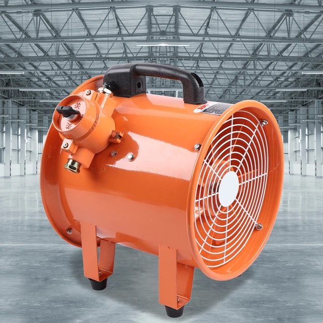 12& AXIAL FAN Explosion-proof Ventilator Axial Fan Industrial Extractor ...