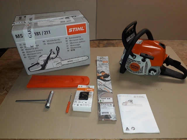 STIHL MS211C KETTENSÄGE / Motorsäge - Guter Zustand! 35cm Schwert Neu MS 211 EUR 246,00 ...