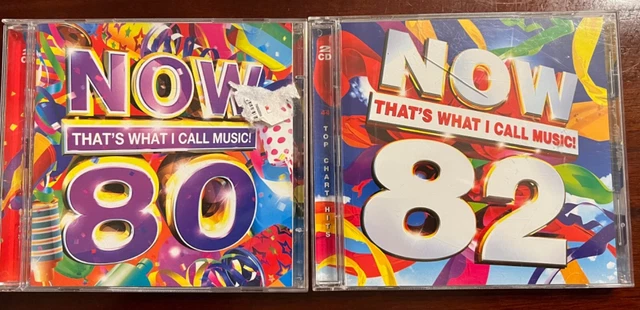 NOW THAT'S WHAT I Call Music! 80 by Various Artists (CD, 2011) & NOW 82 ...
