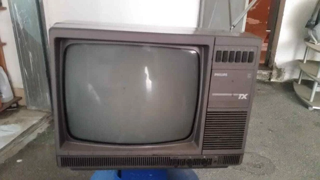 TV BIANCO E Nero PHILIPS TX 14" Non Funzionante 6 canali EUR 15,00 ...